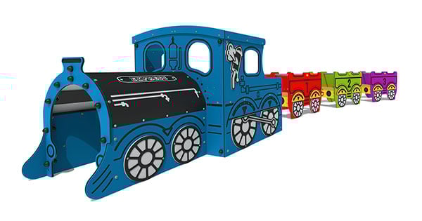 Steam Express Train Set - Playground Equipment - Fahr Industries