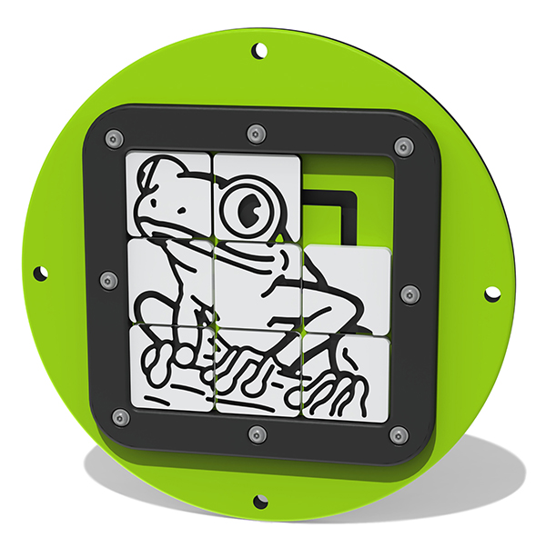 Mini Tile Slide Frog Insert - Playground Equipment - Fahr Industries