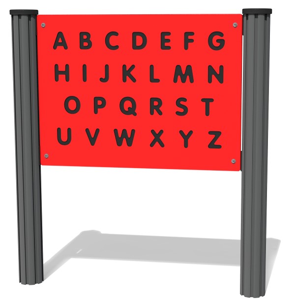 Alphabet Upper Case Play Panel - Playground Equipment