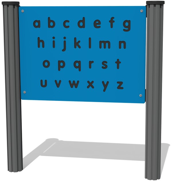 Alphabet Lower Case Play Panel - Playground Equipment