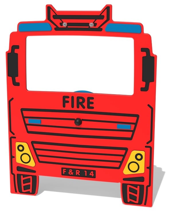 Fire Engine Play Panel - Playground Equipment - Fahr Industries