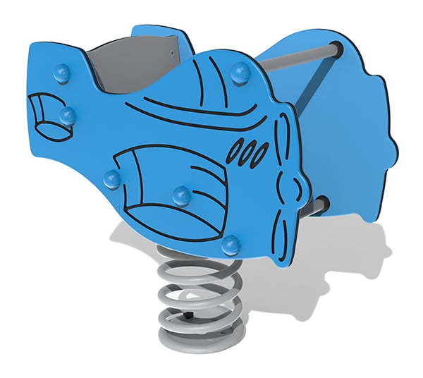 Aeroplane Spring Rocker - Playground Equipment - Fahr Industries