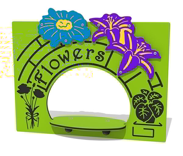 Flower Shop Play Panel - Playground Equipment - Fahr Industries