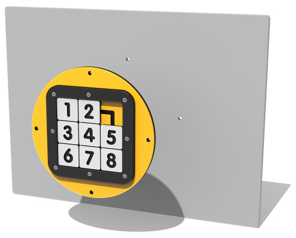 Mini Number Tile Slide Insert - Playground Equipment