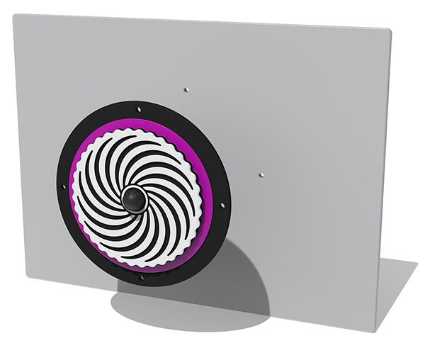Mini Spinning Spiral Optical Illusion Insert- Playground Equipment