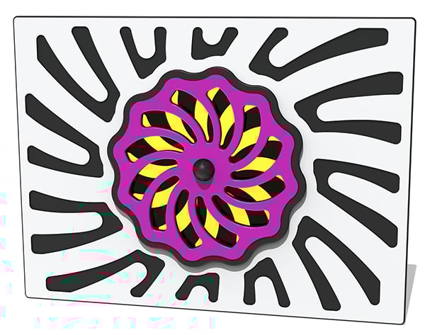 Spiral Spin Play Panel - Playground Equipment - Fahr Industries