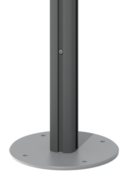 Mini Alu Post Base Plate - Playground Equipment