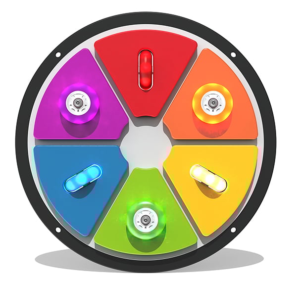 Sparkle Spinner Segments Insert- Playground Equipment