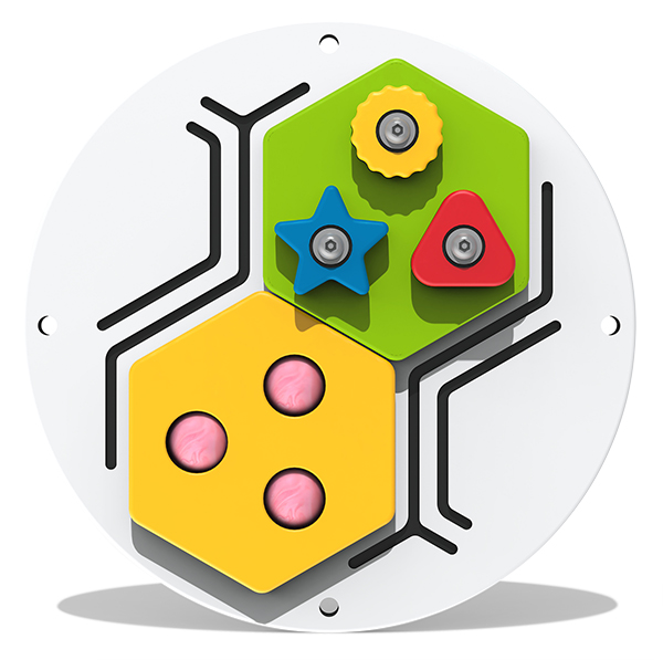 Mini Sensory Hexagons Insert - Playground Equipment